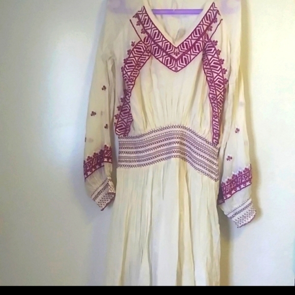 Free People | Dresses | Free People Neo Folk Dress | Poshmark